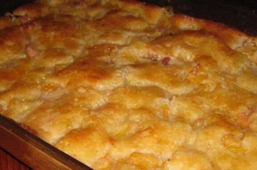 Lazy Man’s Pie Peach Cobbler Recipe - Feminologie